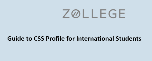 Guide to CSS Profile for International Students