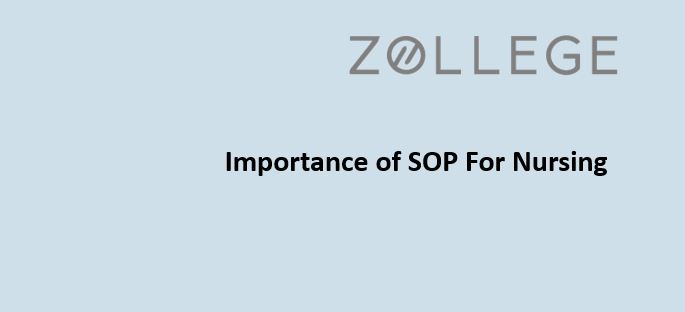 Importance of SOP For Nursing