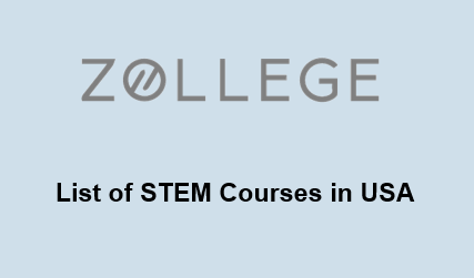 List of STEM Courses in USA
