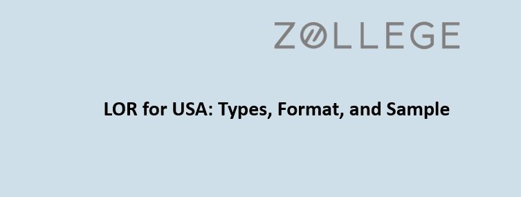 LOR for USA: Types, Format, and Sample