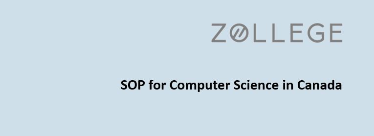SOP for Computer Science in Canada: Guidelines and Sample