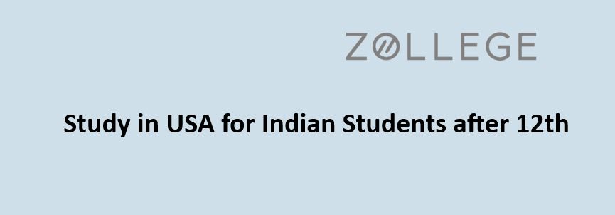 Study in USA for Indian Students after 12th Top Courses, Universities ...